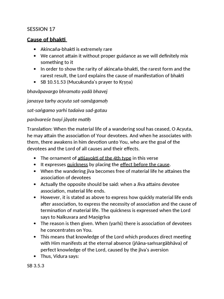 Śraddhā Session 17 | PDF | Vaishnavism | Vishnu