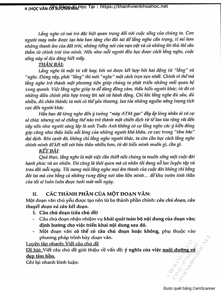 Luyện Đề Văn NLXH | PDF