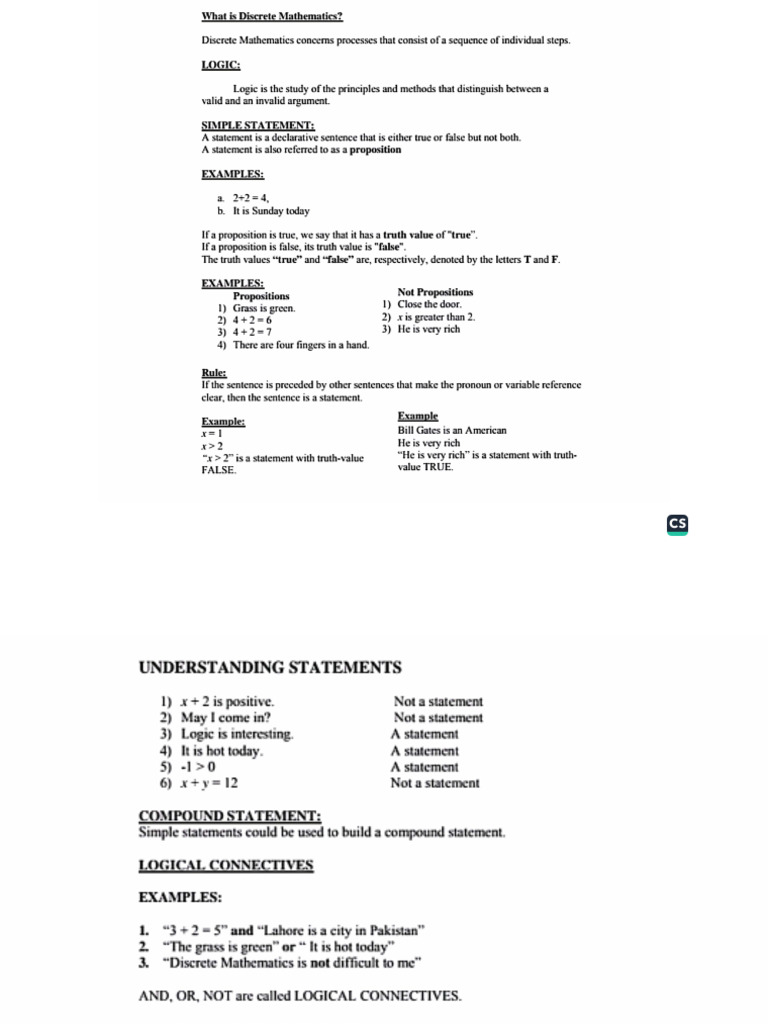 Discrete Mathematics | PDF