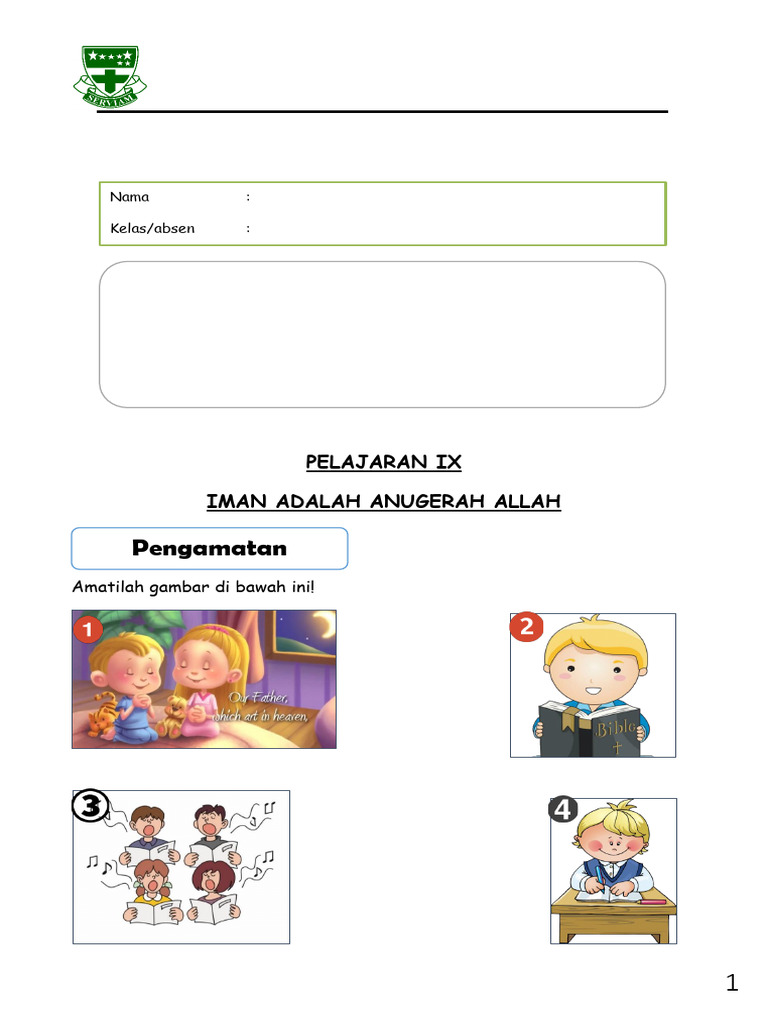 Pelajaran 9 Iman adalah Anugerah Allah | PDF