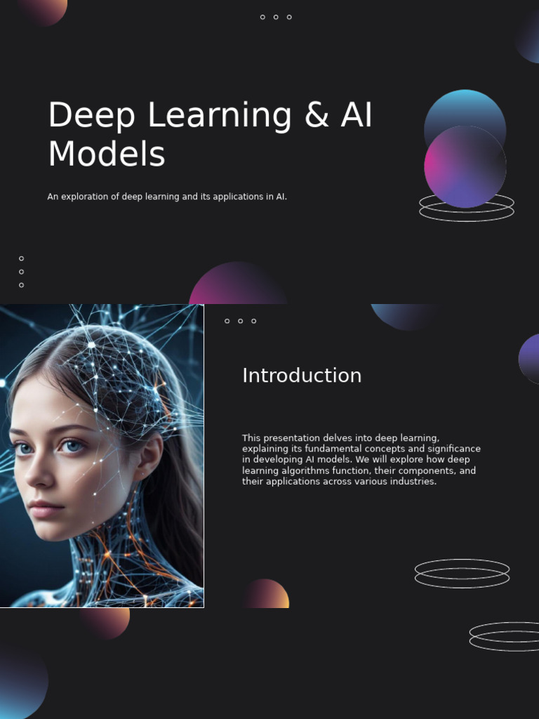 Deep Learning & AI Models | PDF | Deep Learning | Artificial Intelligence