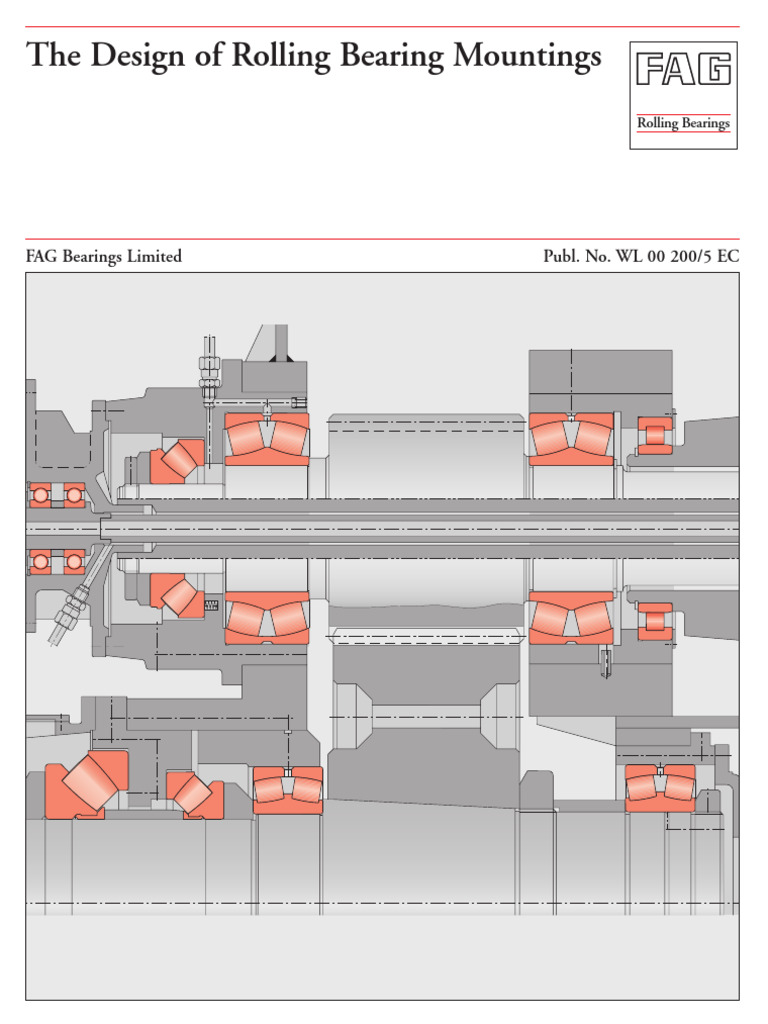 The Design of Rolling Bearing Mountings FAG | PDF | Bearing (Mechanical ...