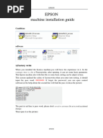 EPSON Adjustment Program | PDF | Printer (Computing) | Computing
