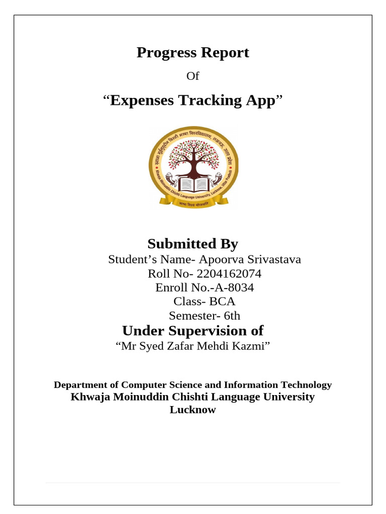 Progress Report Apoorva | PDF | Databases | Language Integrated Query