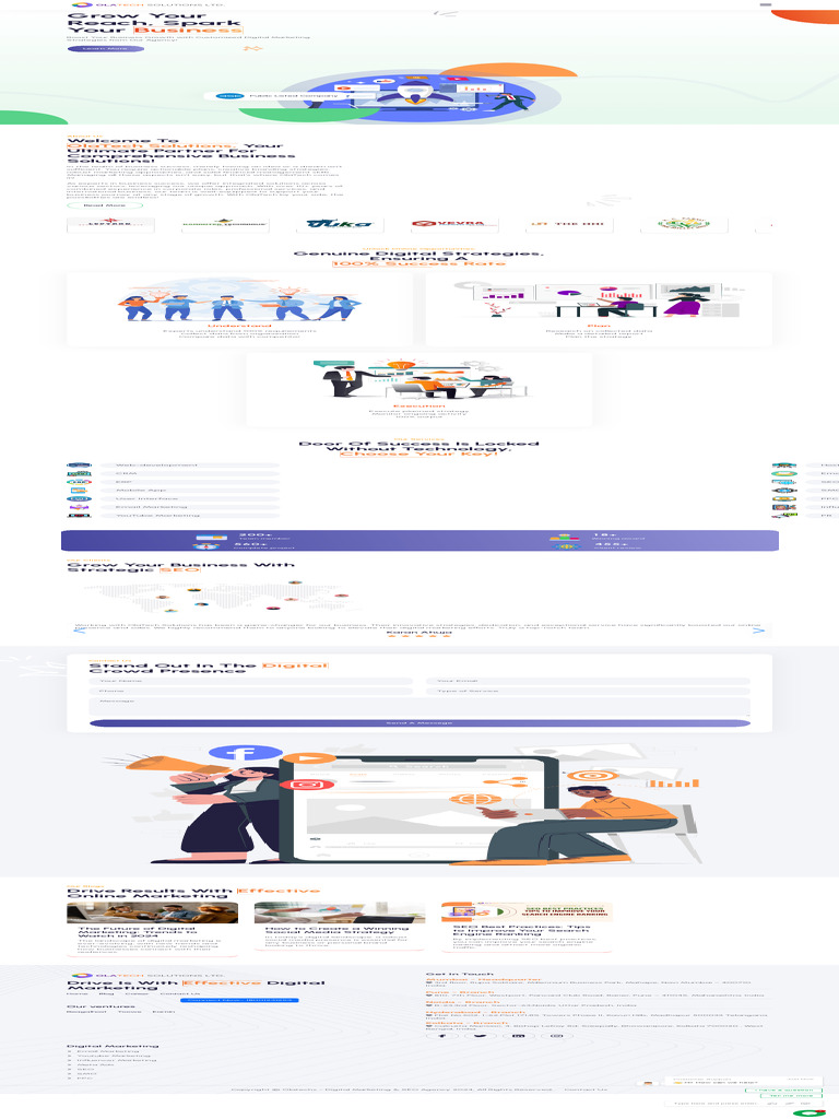 Olatech Digital, Based in Navi Mumbai | PDF | Digital Marketing | Mass Media