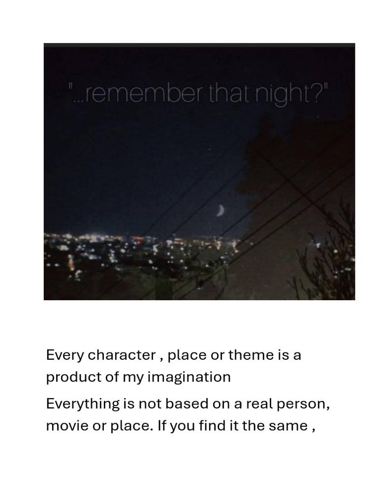 REMEMBER THAT NIGHT | PDF