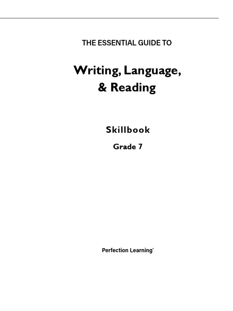 Skillbook Gr7 Protected | PDF | Subject (Grammar) | Adverb