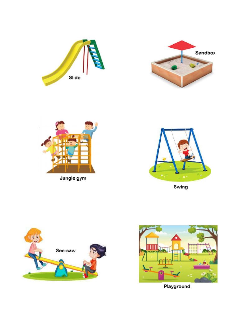 Playground Activity Card | PDF