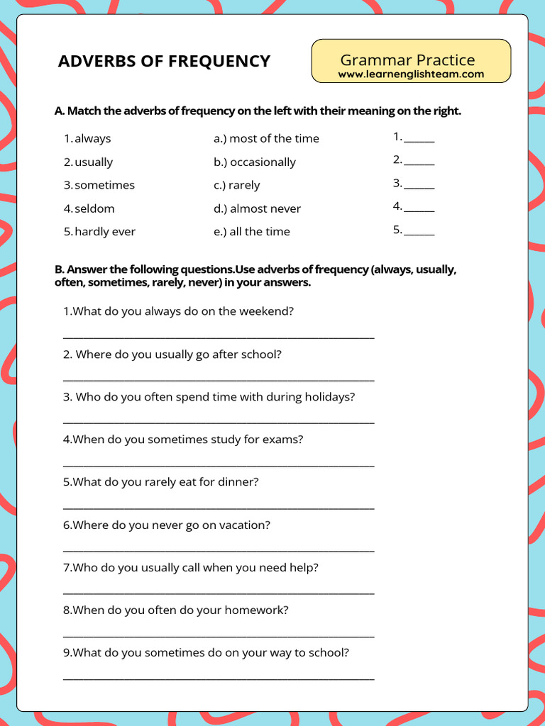 Adverbs-of-Frequency-Exercises-Worksheet-learnenglishteam.com_ | PDF ...