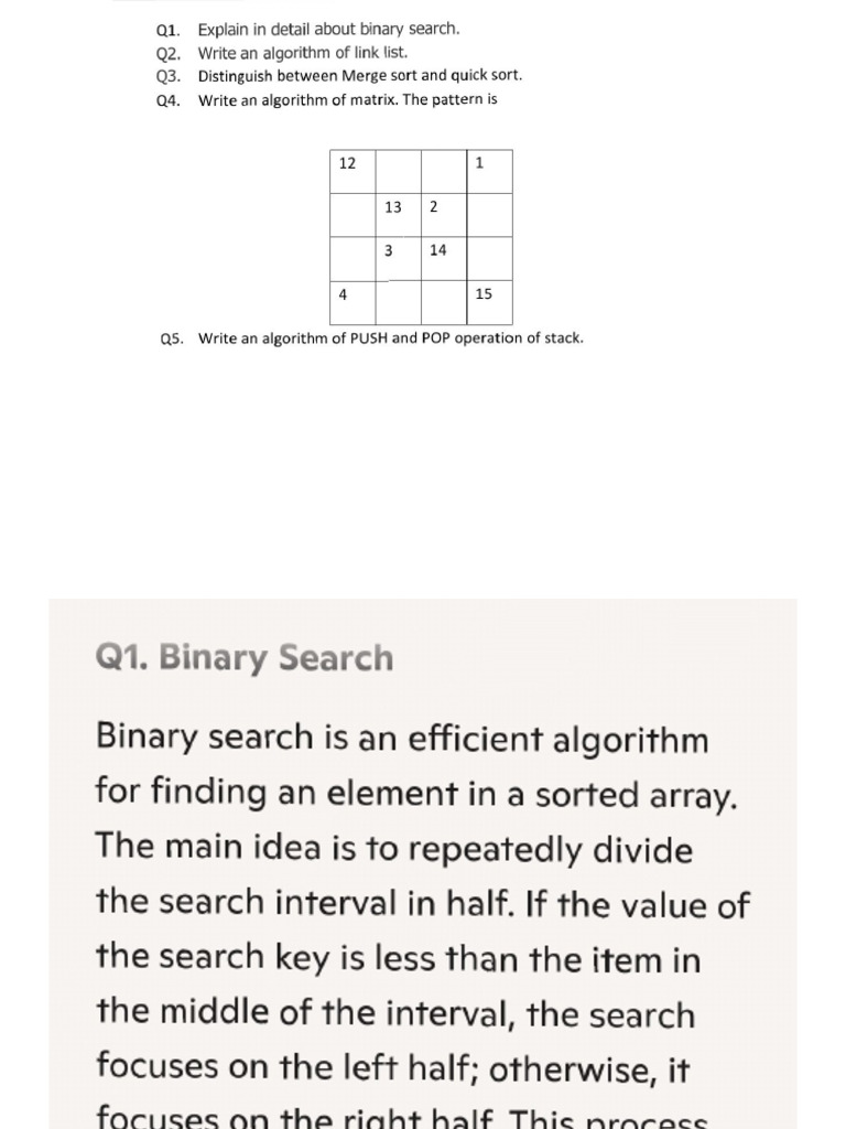 DAA Important Questions - Answers | PDF