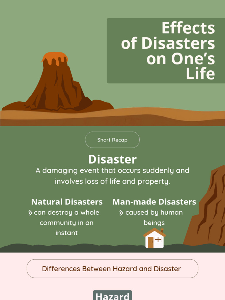 Effects of Disasters On Ones Life | PDF | Natural Disasters | Hazards
