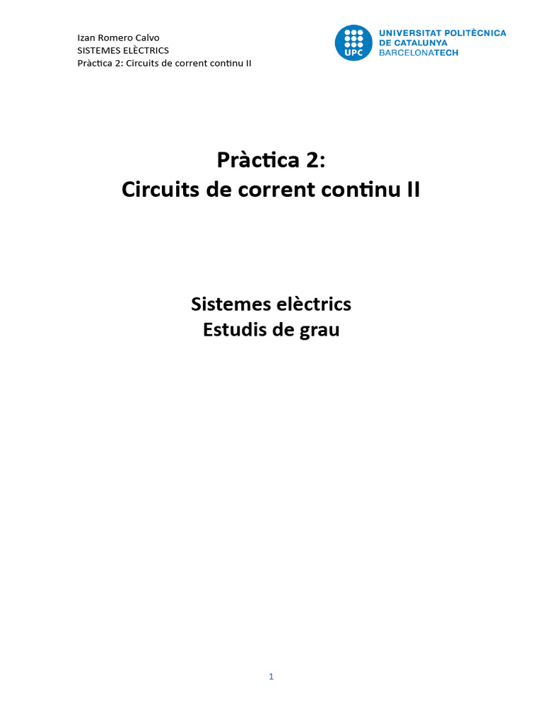 Pràctica2.SistemasElectrics (1) | PDF