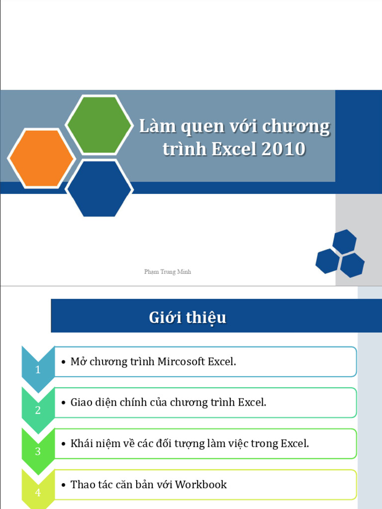 chuong-1.-lam-quen-voi-excel | PDF