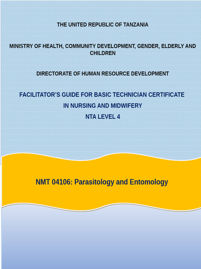 FG - NMT 04106 | PDF | Parasitism | Insects