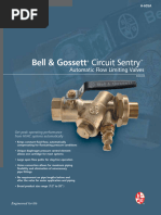 Circuit Setter Sizing Guidelines | PDF | Dynamics (Mechanics) | Plumbing
