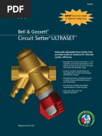 Circuit Setter Sizing - Rev.8/14: He Following Chart Is Recommended For ...
