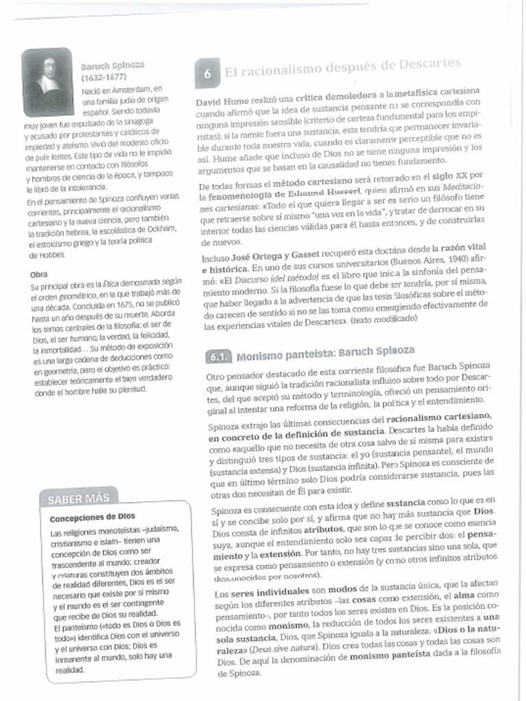 Ficha Spinoza (1) | PDF