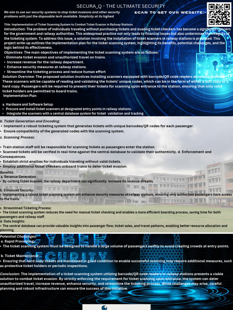 SECURA - Q - THE ULTIMATE SECURITYt | PDF | Barcode | Qr Code