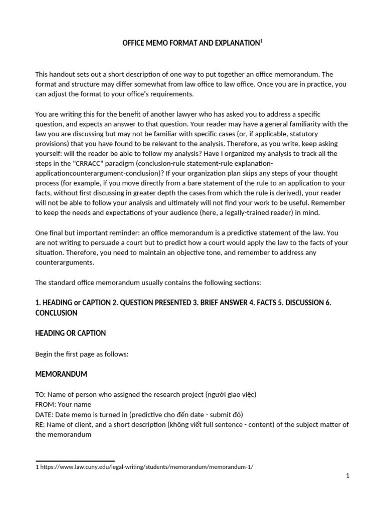 Office Memorandum Writing Guide | PDF | Memorandum