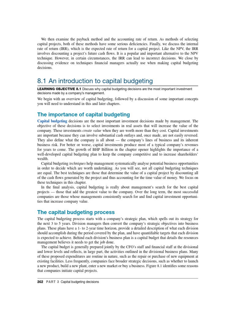Fundamentals_of_Corporate_Finance,_3rd_Edition_----_(Part_3_Capital_budgeting_decisions) | PDF ...