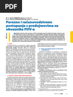 Dodatak Uz PDV Prijavu Obrazac D PDV BOS | PDF