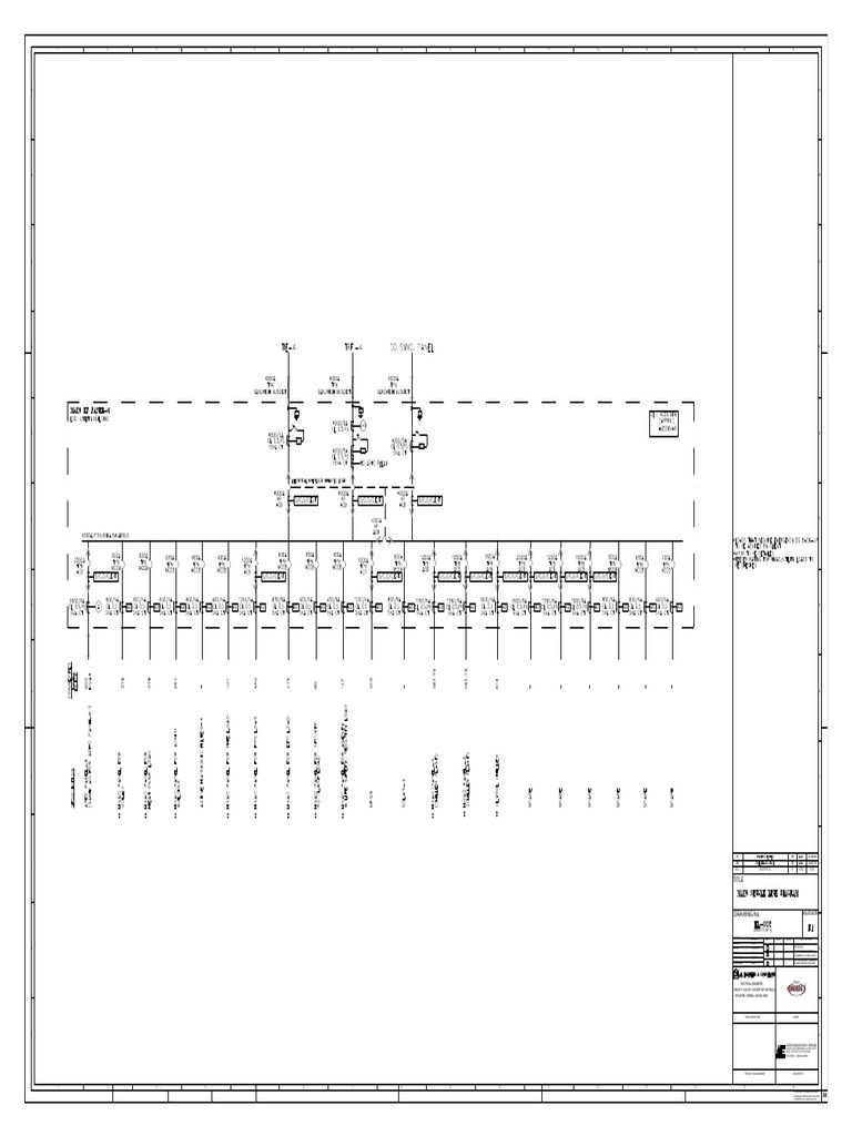 El-002-00-Main Single Line Diagram (Sheet 05 of 05) | PDF