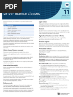 Vehicle Insurance Class Codes | PDF | Trailer (Vehicle) | Truck Driver