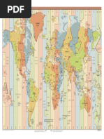 Time Zones: List of Countries Grouped by Current UTC Offset | PDF ...