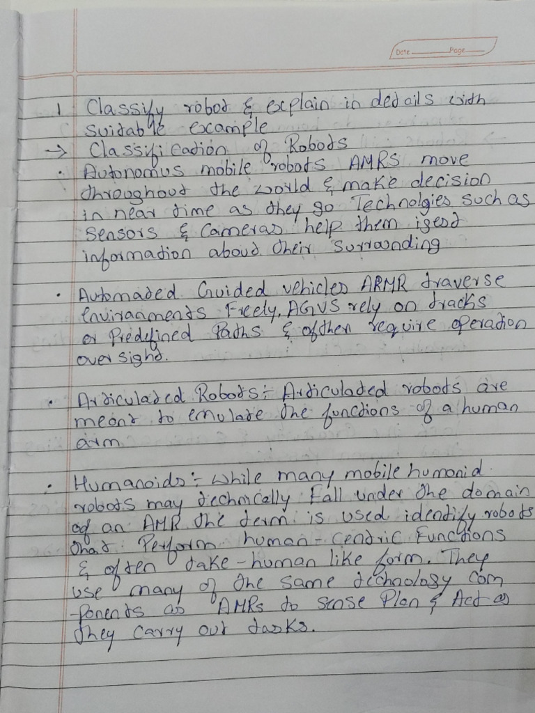 Robotics assignment | PDF