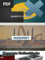 CHB (Masonry) | PDF