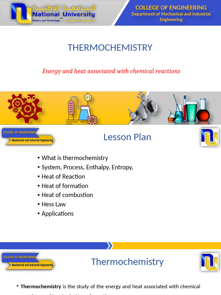 CH 6 Thermochemistry | PDF | Entropy | Enthalpy