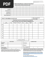 Locum Express Timesheet Guidelines | PDF