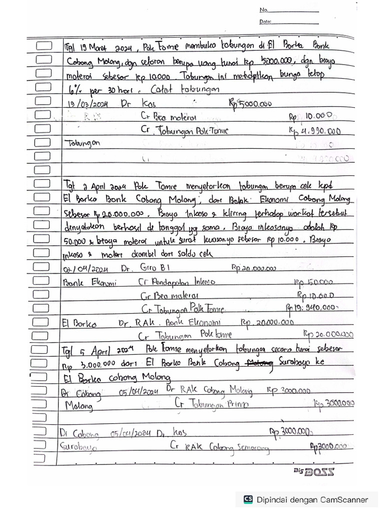 Yuke Agustin 230421600623_Tabungan dan bunga | PDF