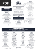Flat Iron Steakhouse Menu Overview | PDF | Foods