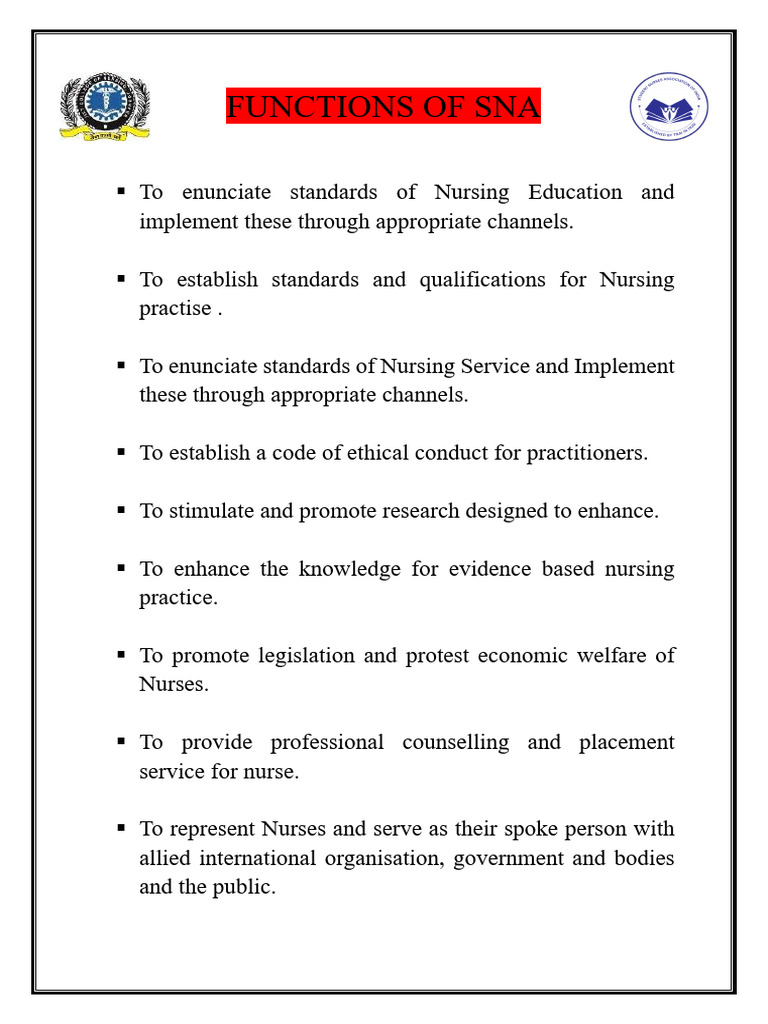 Functions of Sna | PDF