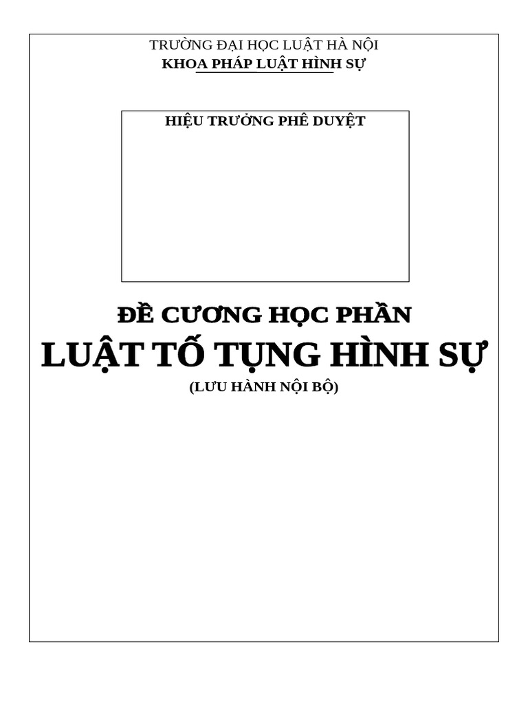 Luat To Tung Hinh Su - 3TC - K46 | PDF