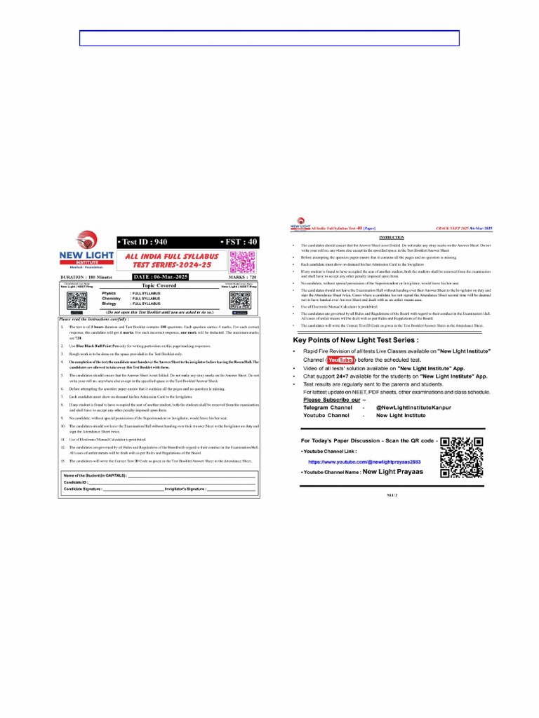 FST 40 ENGLISH EDIETED @NEWLIGHT_FST_25 | PDF