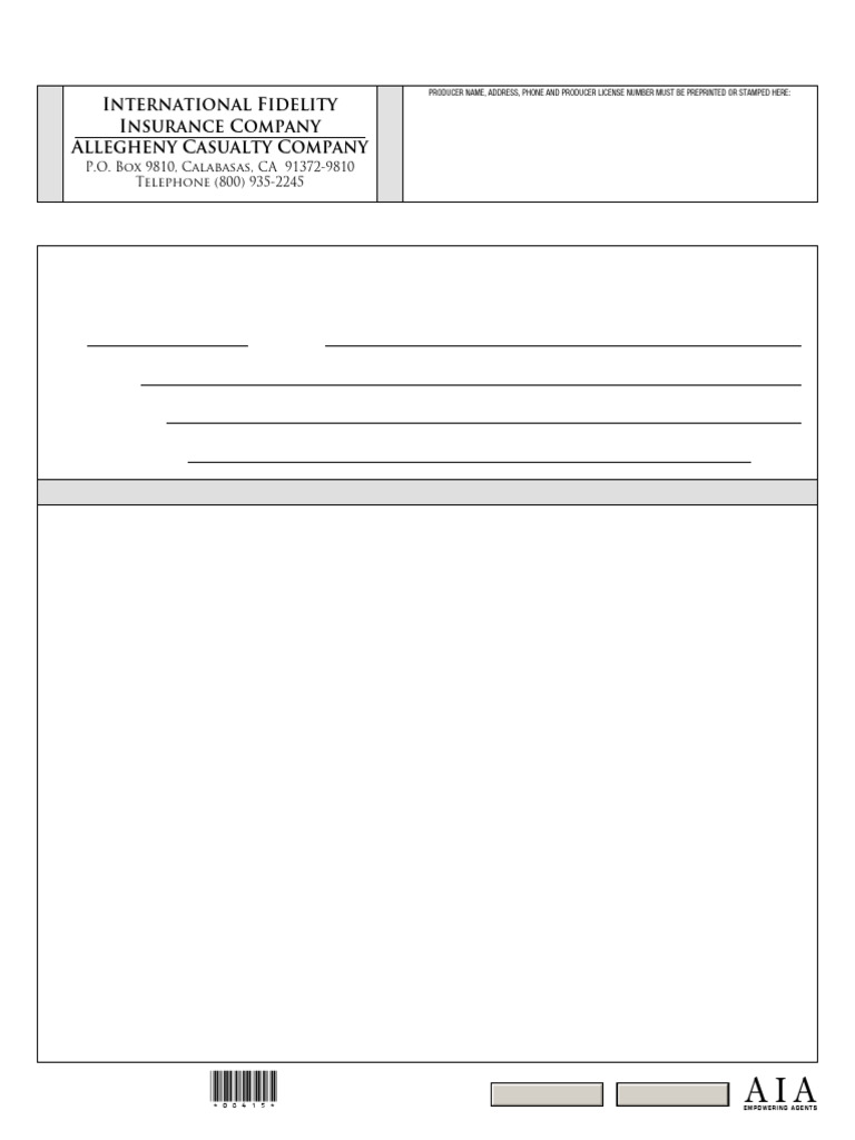 Bail Bond Agreement All About Bail Bonds | PDF | Surety | Bail