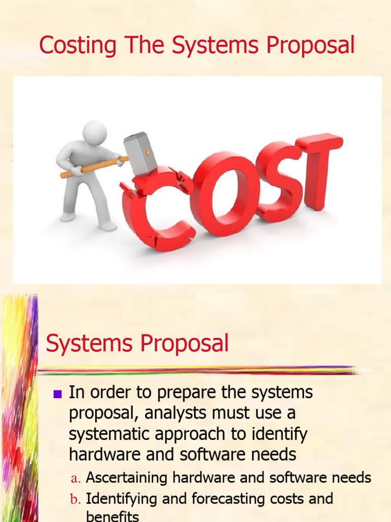 6.1.1 Costing The Systems Proposal | PDF | Software | Present Value
