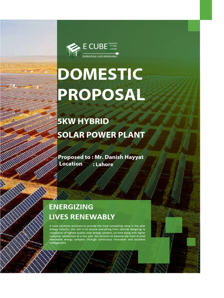 5KW Hybrid - Danish Hayyat - 025216 | PDF | Photovoltaics | Power (Physics)