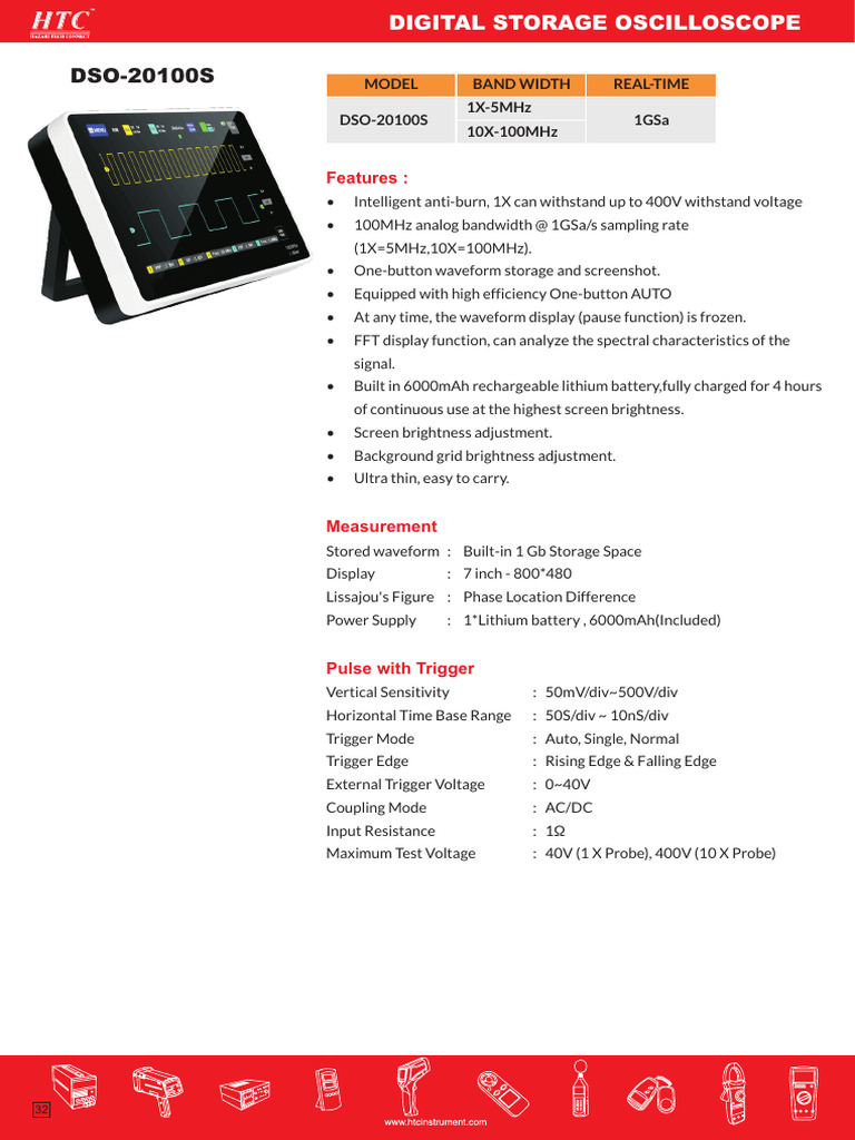 DSO 20100 Catalogue | PDF