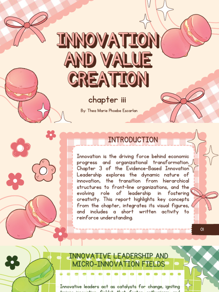 Innovation and Value Creation Insights | PDF | Innovation | Leadership