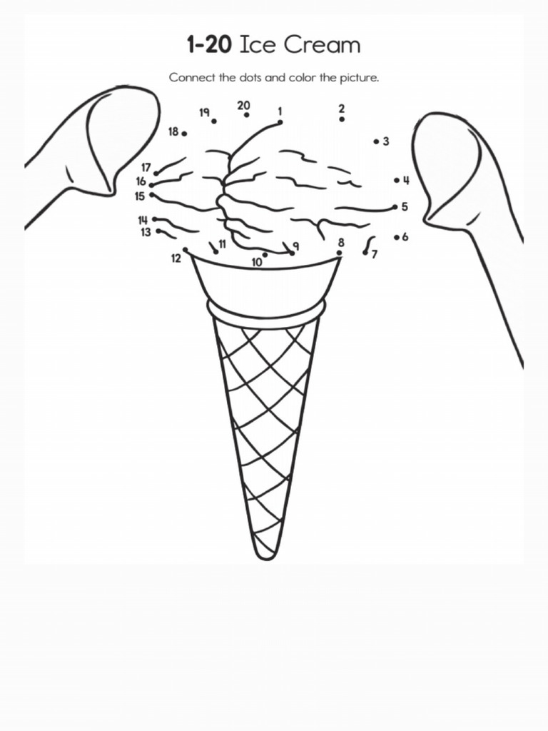 Dot To Dot Ice-Cream | PDF