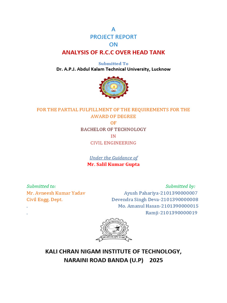 synopsis front page | PDF