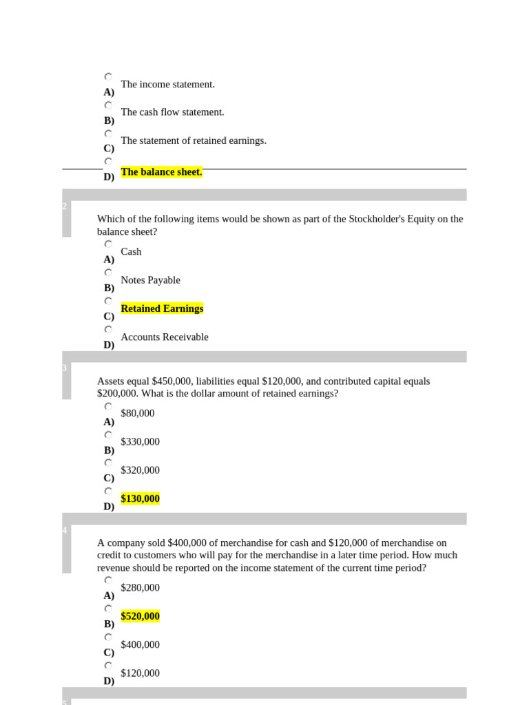 Chapter.1 Quiz | PDF