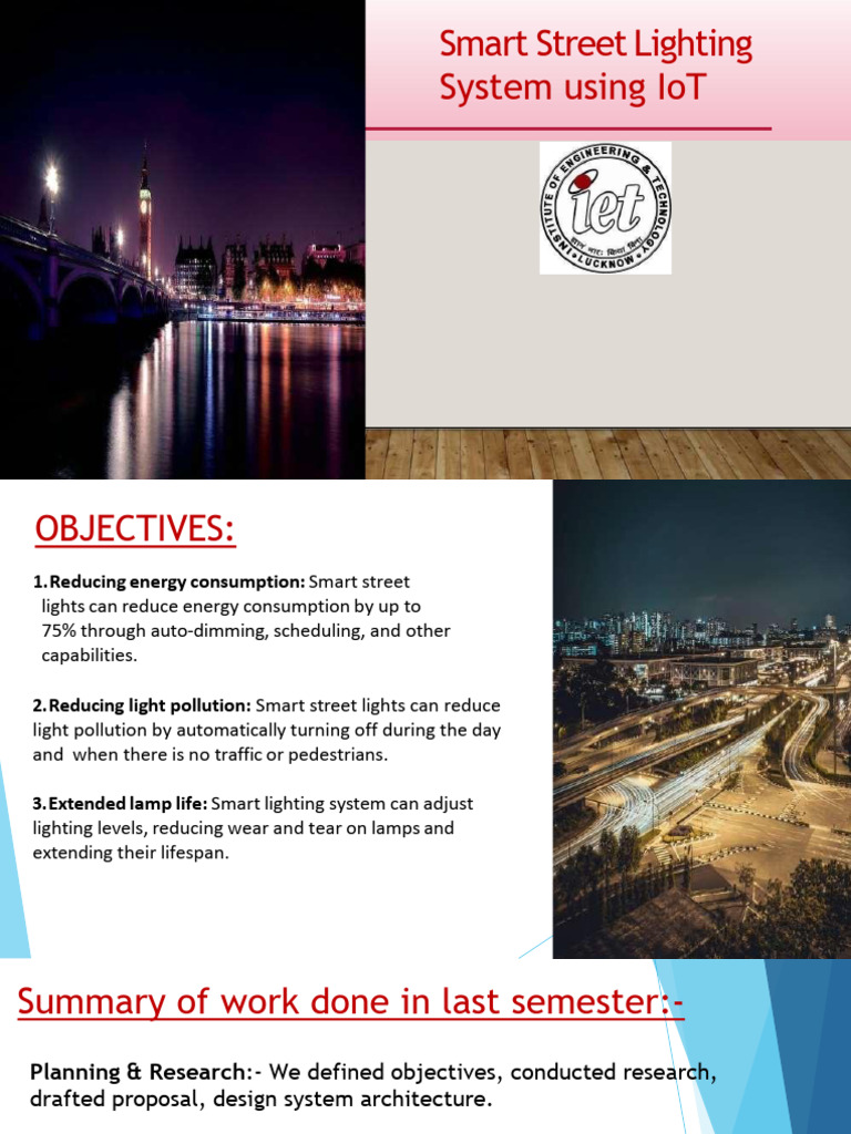 Smart Street Lighting System Overview | PDF