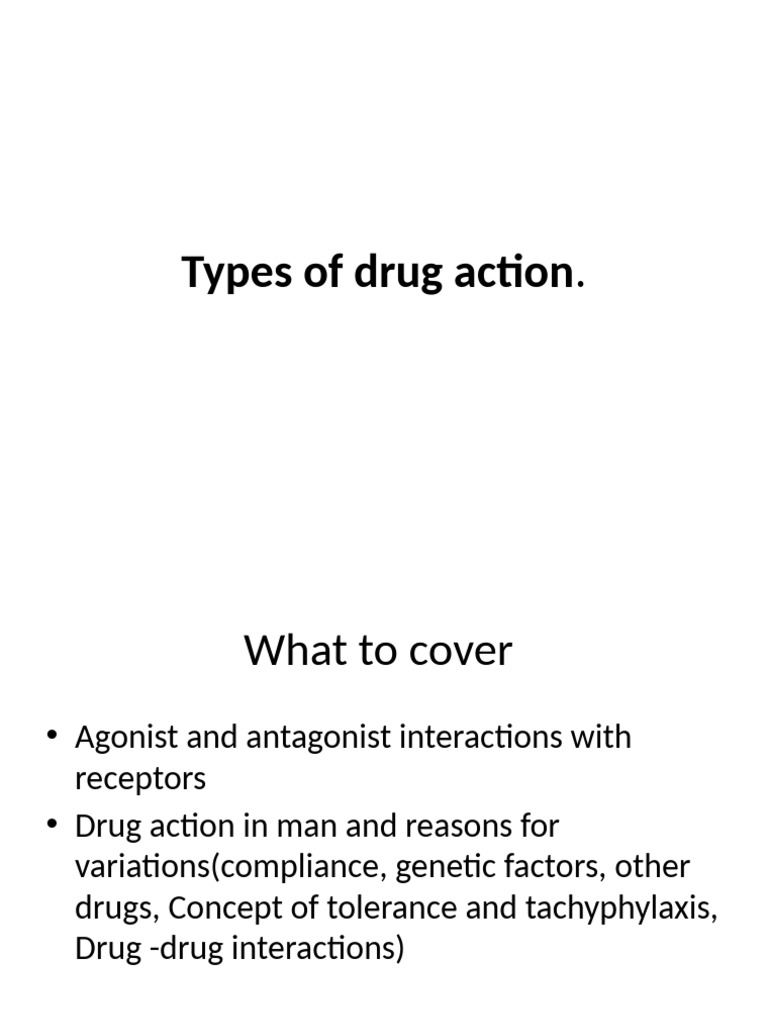 Drug Receptor Interactions Explained | PDF | Ligand (Biochemistry ...