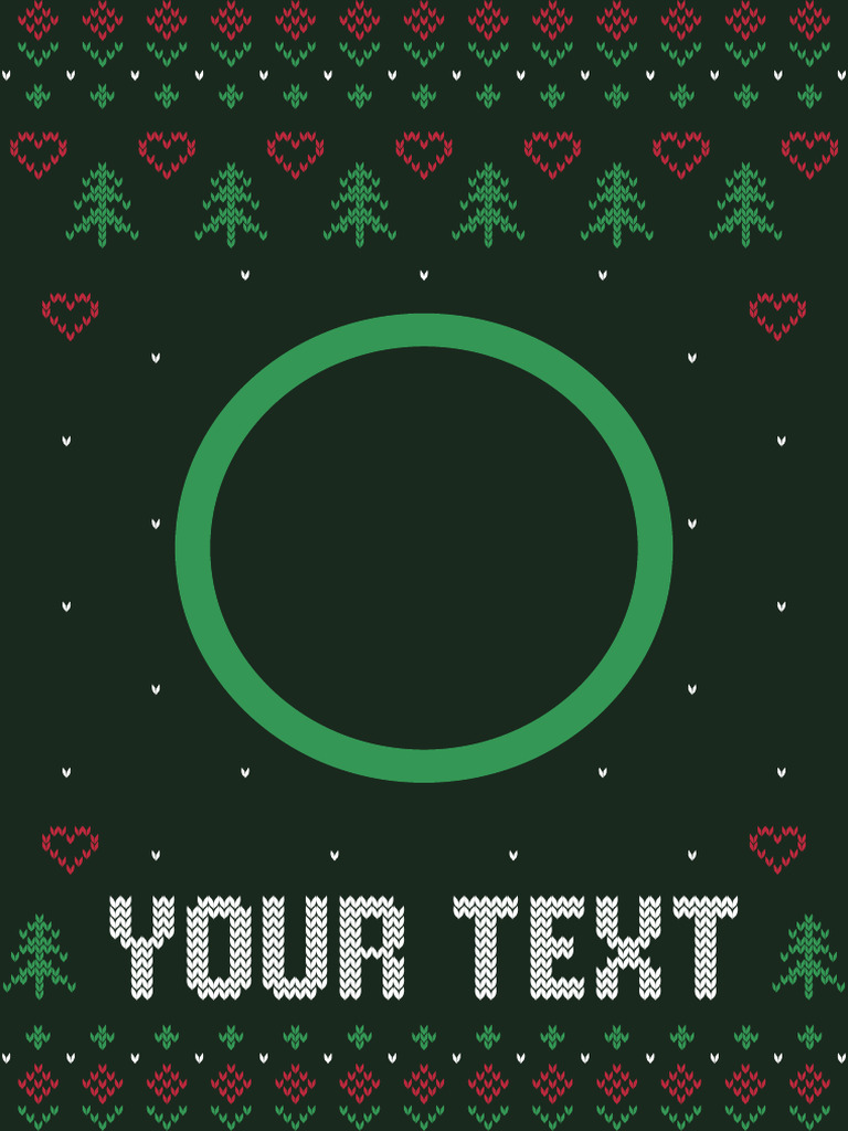 Ugly Sweater Template 14 | PDF