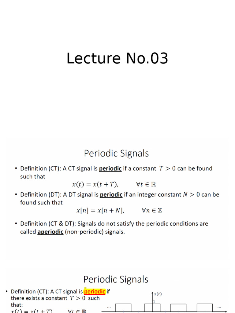 Lecture_03 | PDF