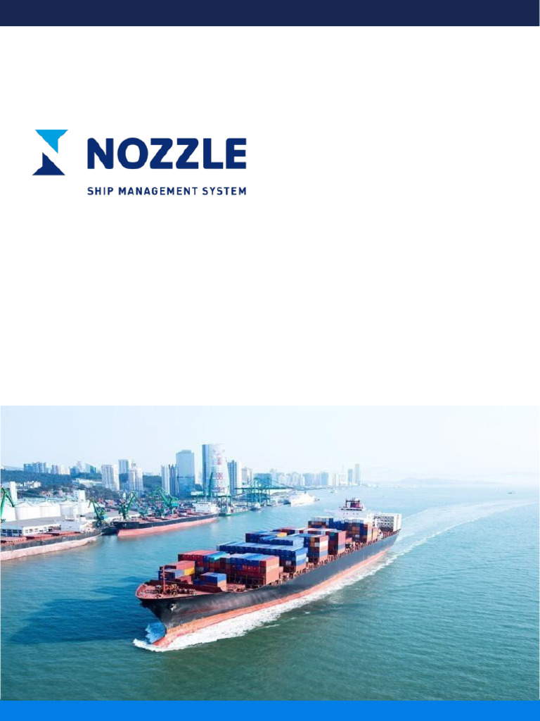 Nozzle PMS User Manual Overview | PDF | Measurement | Mole (Unit)